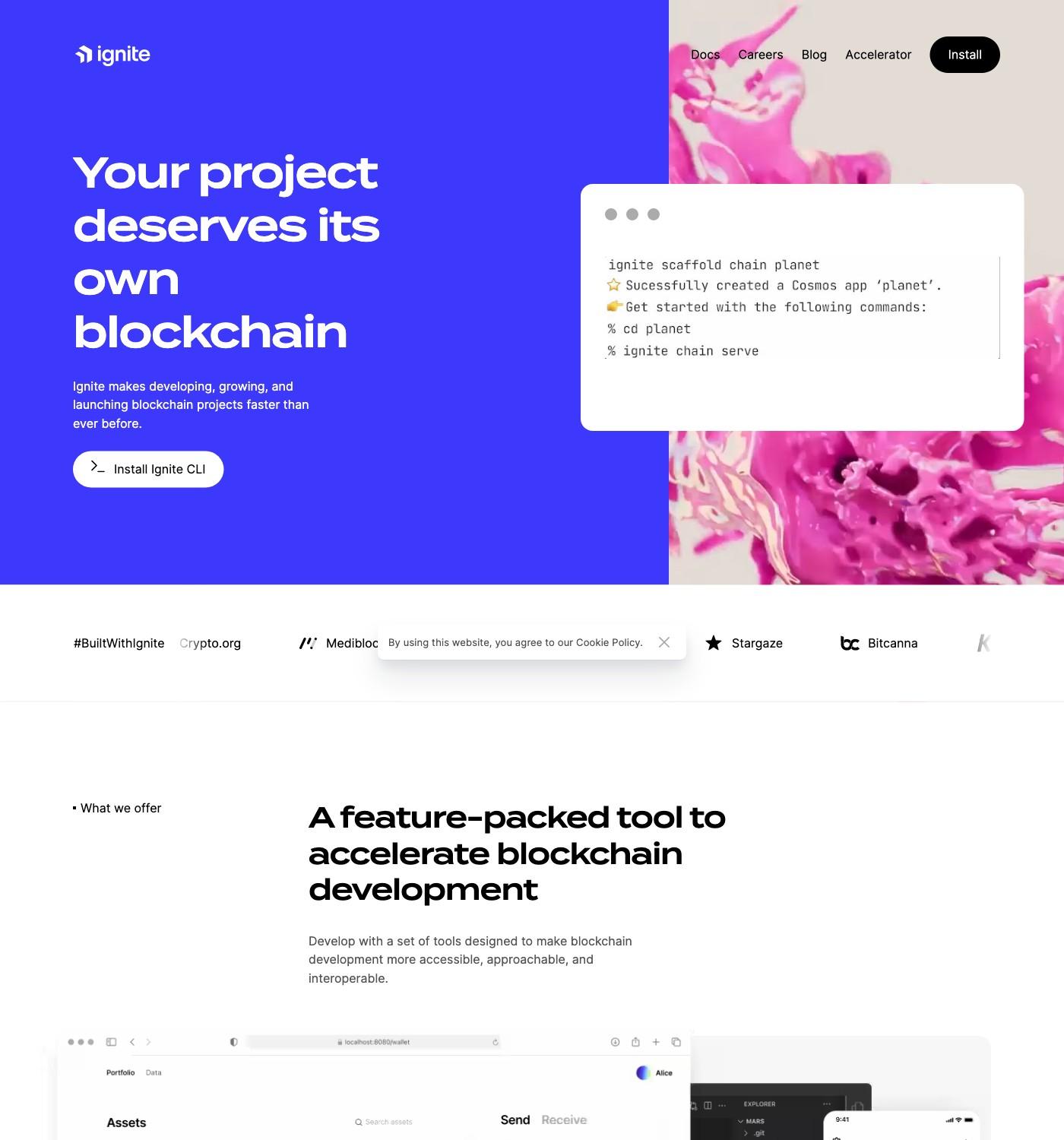 Landings Landing Page Examples